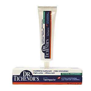 Dr. Tichenor's Extra Whitening Fluoride Toothpaste 6.4 oz (Pack Of 2)