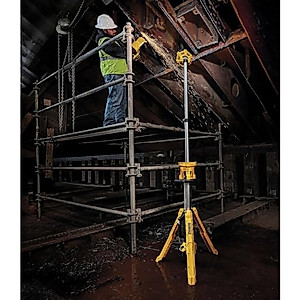 DEWALT 20V MAX LED Work Light, 3000 Lumens of Brightness with 3 Modes, Tripod Base, Bare Tool Only (DCL079B)