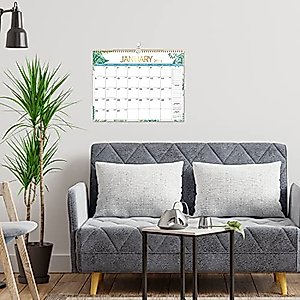 Wall Calendar 2023 - 12 Monthly Calendar 2023, Jan. 2023 - Dec. 2023, 2023 Calendar with Julian Date, 14.6" x 11.5",Twin-Wire Binding, Blank Block with Julian Dates, Perfect 2023 Wall Calendar for Organizing