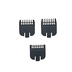 Replacement Beard Stubble Guide Comb Set for Wahl All in One Lithium Ion Trimmer 59300 (View Photos and Description for Compatible Models and Blade Size)