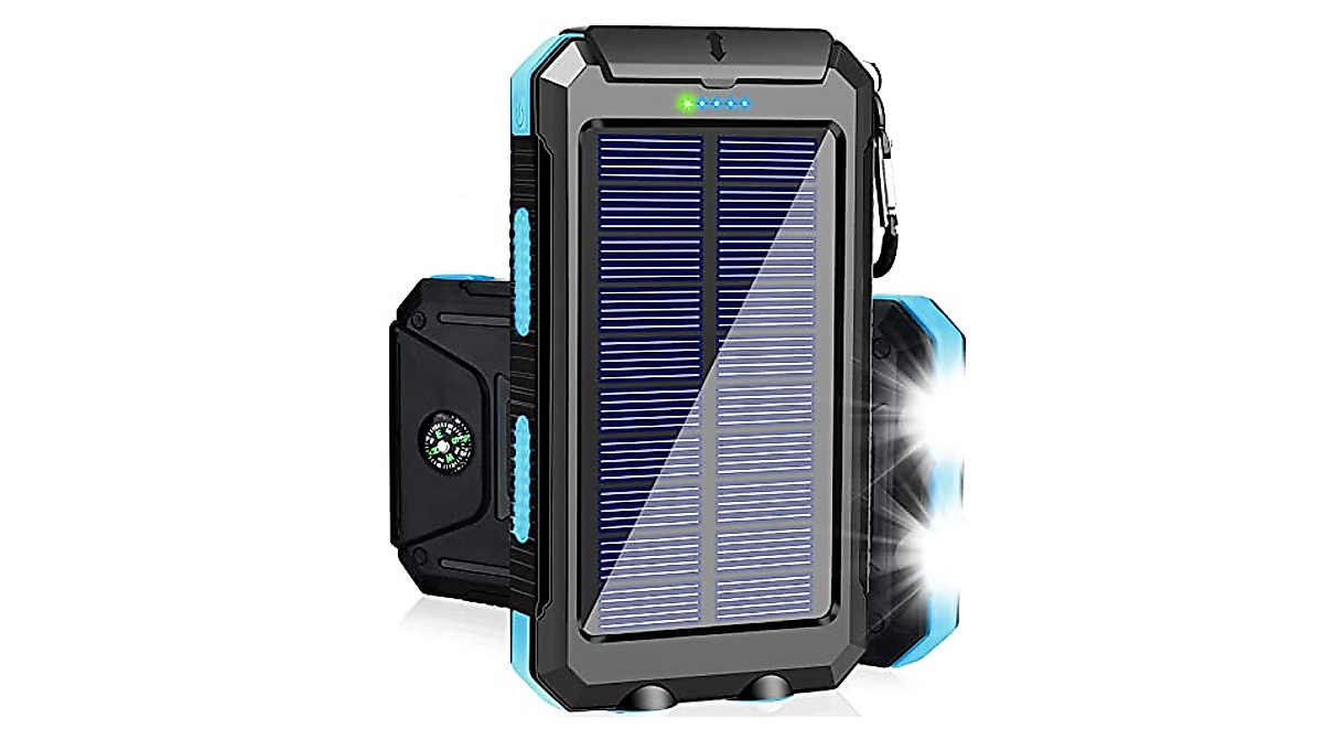 Solar Charger Power Bank 38800mAh | Fast Dual USB Outdoor