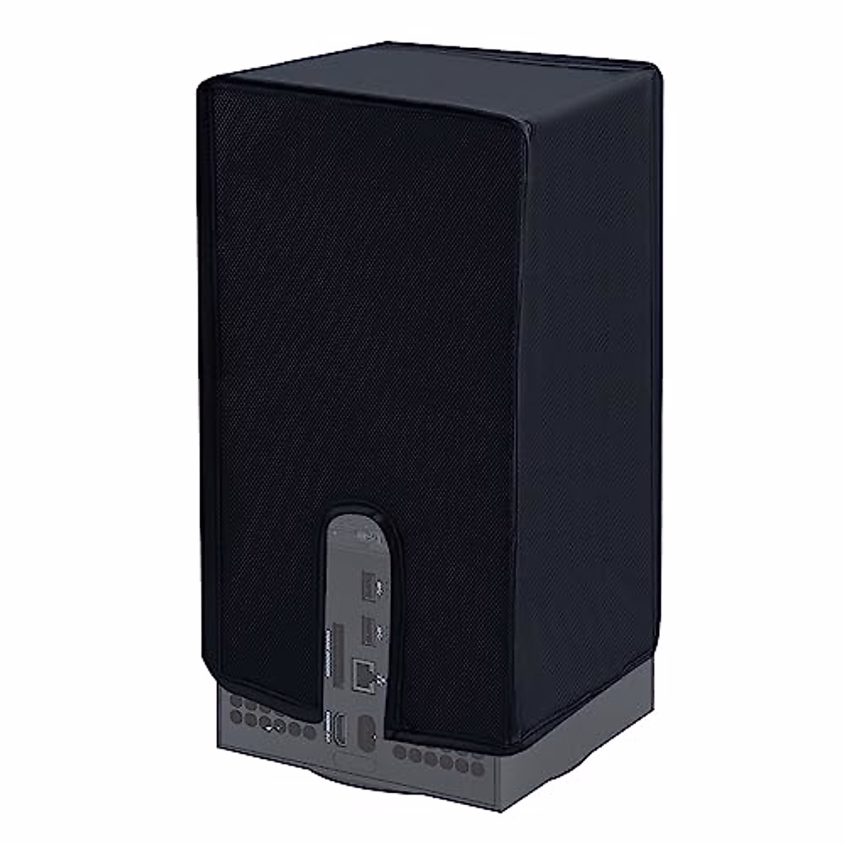 Mcbazel Black Dust Cover for Xbox Series X Console, Anti Scratch Waterproof Protective Case Cover Sleeve for Xbox Series X Console