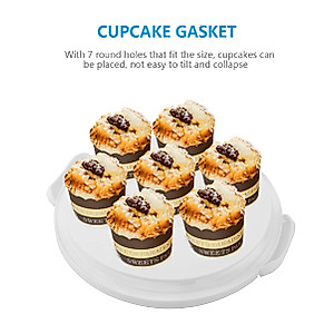 Kichvoe Portable Cheesecake Carrier Portable Cake Keeper transparent cake box plastic cake box Cake Storage Container Cake Containers Carriers Plastic Cake Containers