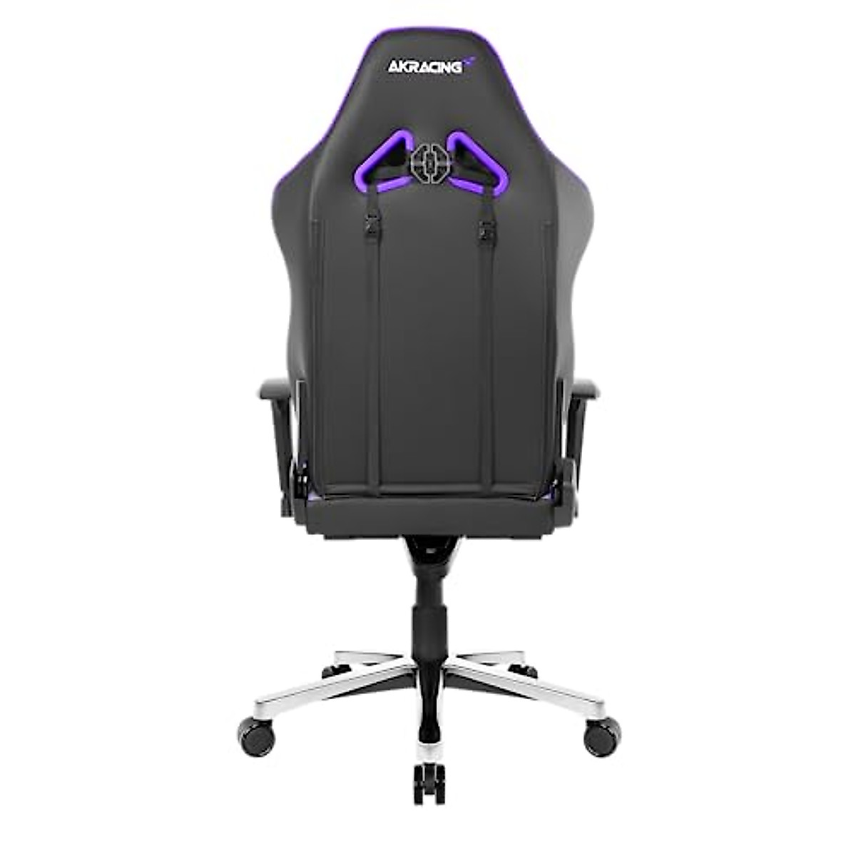 AKRacing Masters Series Max Gaming Chair with Wide Flat Seat, 400 Lbs Weight Limit, Rocker and Seat Height Adjustment Mechanisms - Indigo