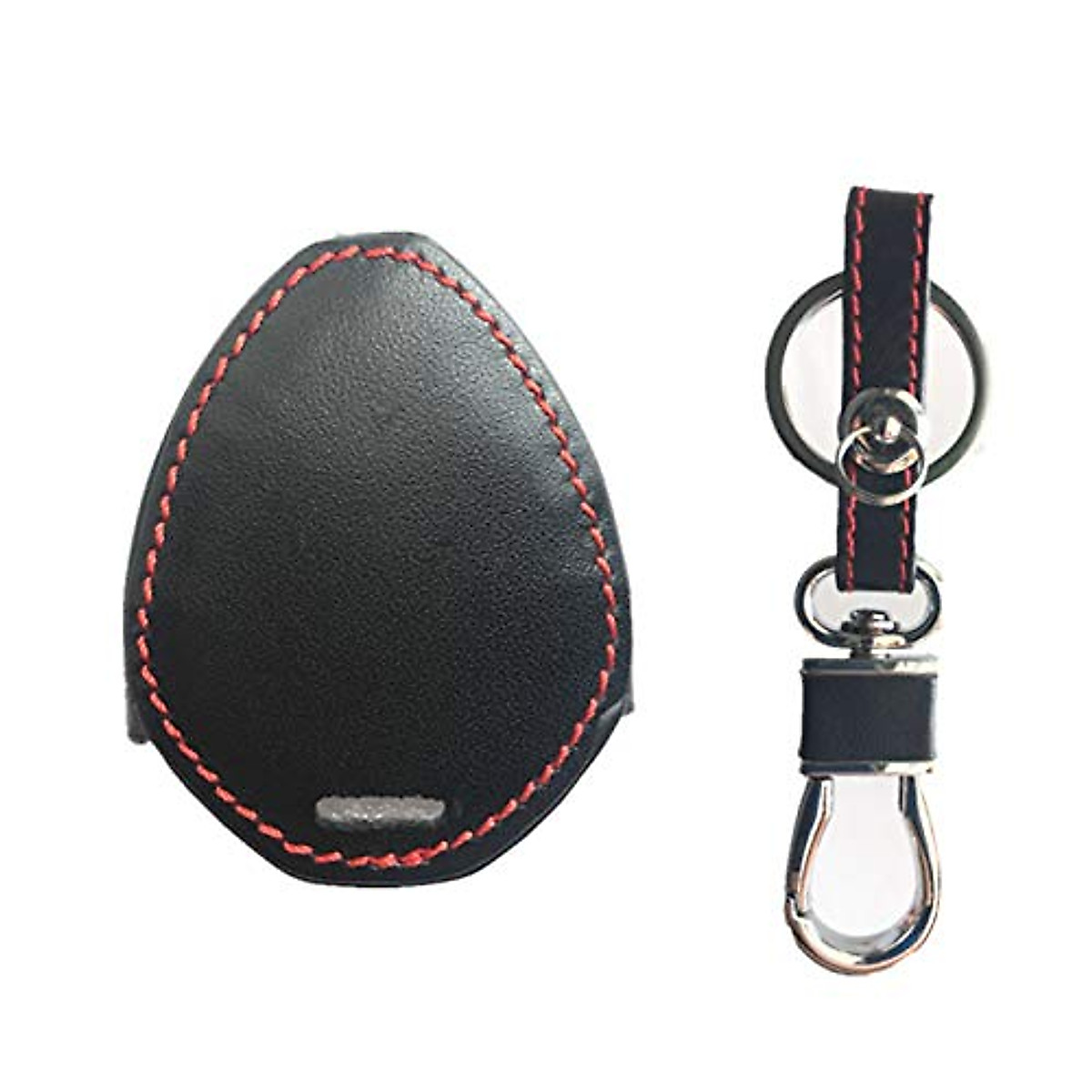 Rpkey Leather Keyless Entry Remote Control Key Fob Cover Case protector Replacement Fit For Toyota 4Runner Corolla Matrix RAV4 Venza Yaris Pontiac Vibe Scion iQ tC xB xD HYQ12BBY MOZB41TG