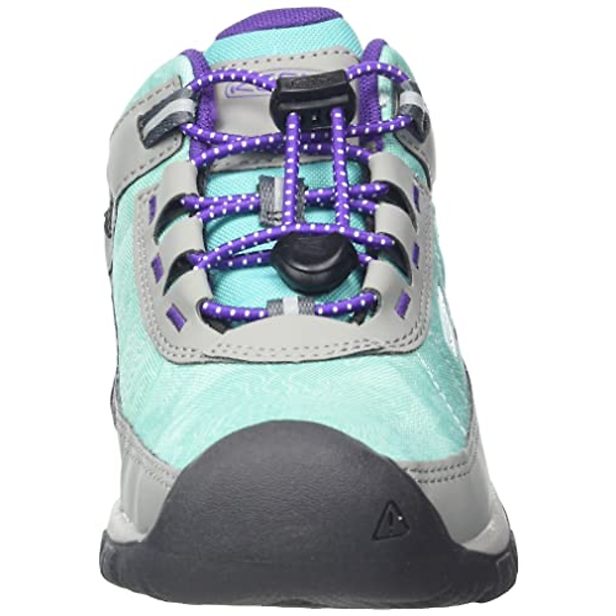 KEEN Targhee Sport Breathable Easy On Lightweight Hiking Shoes, Waterfall/Vapor, 2 US Unisex Big Kid