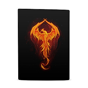 Head Case Designs Officially Licensed Christos Karapanos Dragon Phoenix Art Mix Vinyl Faceplate Sticker Gaming Skin Case Cover Compatible with Sony Playstation 5 PS5 Digital Edition Console