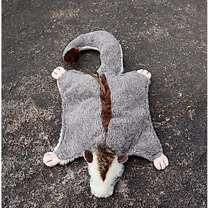 ZHONGXIN MADE Sugar Glider Plush - Realistic Sugar Glider Stuffed Animal, 8.5 inch Plush Toy, Furry Stuff Gifts for Kids