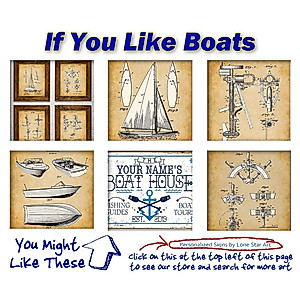 Relax You're at The Lake - Perfect for Vacation Home, Cabin Lake House Decor, Log Cabin, Hunting Lodge, or Man Cave Decor, Gift Idea for Nature Lovers, Wood Style Look 11x14 Unframed Art Print Poster