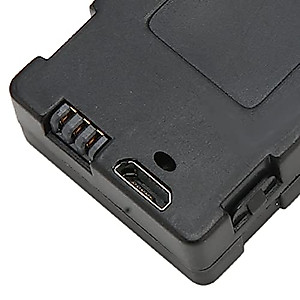 TOUISEDGI RC Drone Battery, Lightweight Professional 3.7V 1800Mah Remote Control UAV Battery for E88 E88MAX E525 E99 K3 RC UAV(Black)