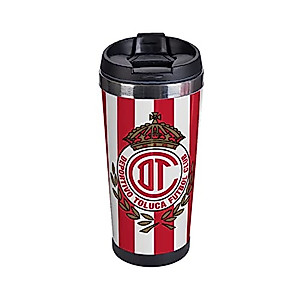 WAGJAM Coffee Mug Coffee Cup Double Insulated Stainless Steel Insulation_Deportivo_Toluca_F.C._Logo_Coffee Cup