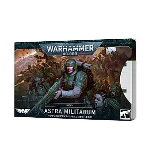 Games Workshop Warhammer 40k - Index Cards: Astra MILITARUM