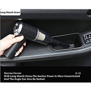 Hand Vacuum Cordless Rechargeable 2023 New Portable Handheld Wireless Car Vacuum Cleaner Household Compact & Large Suction Mini Vacuum Cleaner