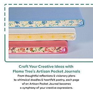 Racing Green Artisan Pocket Journal (Flame Tree Journals) (Artisan Pocket Journals)