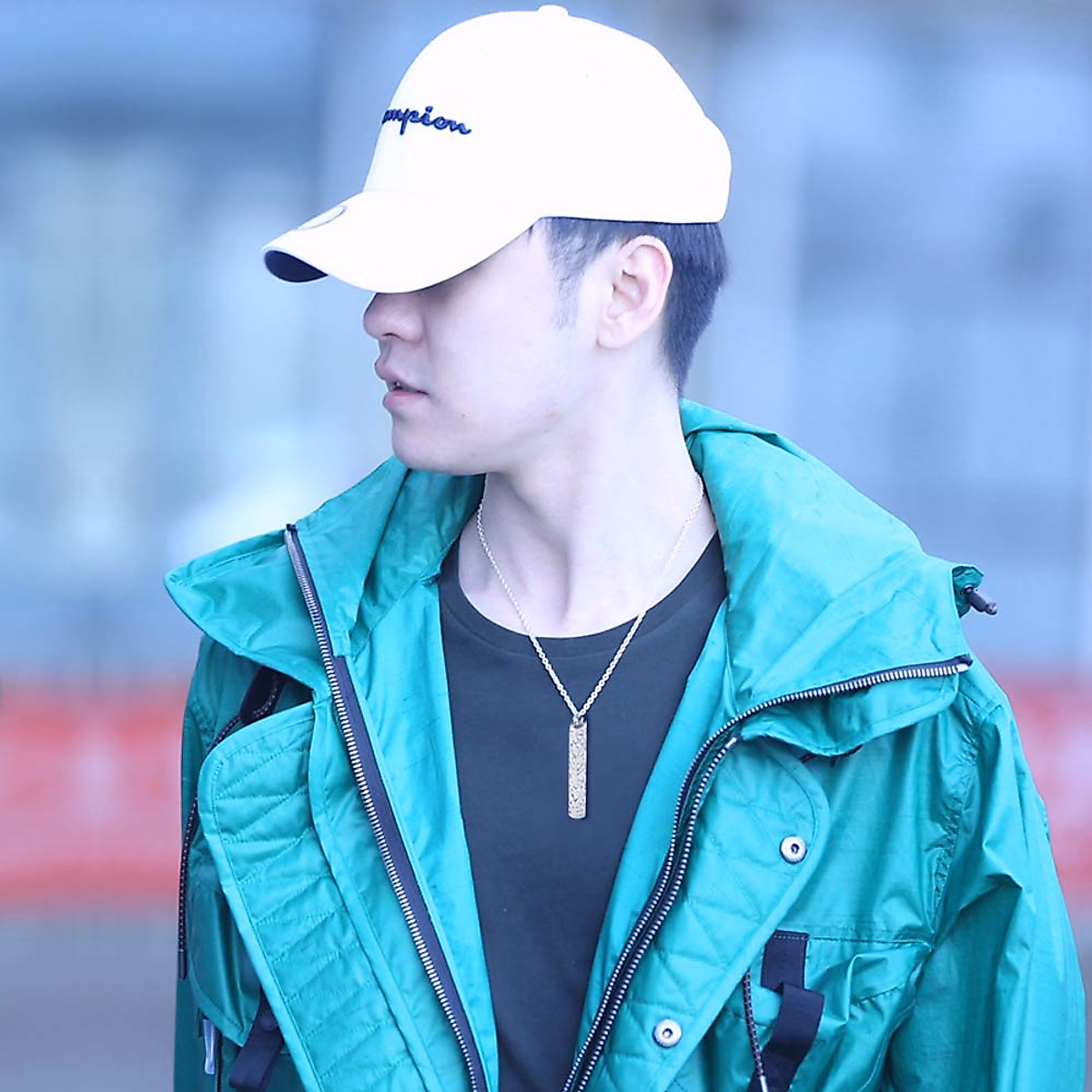 Dankadi Women's 925 Silver Necklace-Bohemian Sterling Silver Patterned Cylindrical Pendant Necklace-100% Original Silver Snake Chain 45-60CM Fine Jewelry (Snake chain 20 inch)