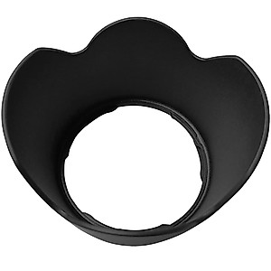 ET-60 Lens Hood Shade for Canon EF 75-300mm f/4-5.6 III,EF 75-300mm f/4-5.6 III USM,EF-S 55-250mm f/4-5.6 is II,EF-S 55-250mm f/4-5.6 is(Not for is STM),HUIPUXIANG 58mm Lens Hood