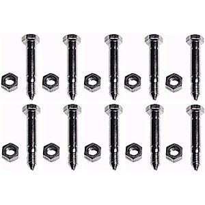 Replacement Snow Thrower Blower Shear Pins Bolts AM136890 51001500 510015 916 (10 Pack)