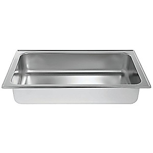 HUBERT Chafer Chafing Dish Water Pan Full Size - 22"L x 14"W x 4 1/4"H