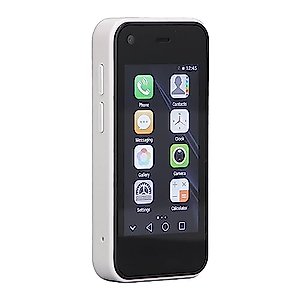 Rosvola Small 3G Smartphone, Quad Core 2.5 Inch Cellphone for Kids for Everyday Life (Pearl White)