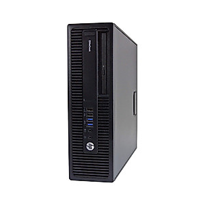 HP 800 G2-SFF, Core i5-6500 3.2GHz, 8GB RAM, 500GB Hard Drive, DVDRW, Windows 10 Pro 64bit (Renewed)