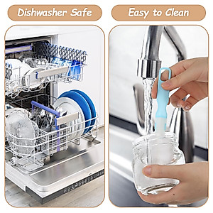 Sublaga Small Mason Jars 8 Pack 8oz/250ml with Regular Lids, Glass Canning Jars With Labels, Mini Glass Jars for Jam Jelly Spice Honey Herbs, Wedding Shower Favors Food Storage Candle Jars