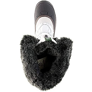 Kamik Women's MOMENTUM2 Snow Boot, white, 8 Medium US