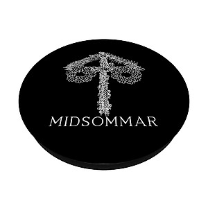 Midsummer Maypole Midsommar Festival Summer Solstice PopSockets Swappable PopGrip
