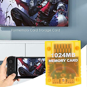 Liphontcta 1024MB(16344 Blocks) High Speed Gamecube Memory Card Compatible