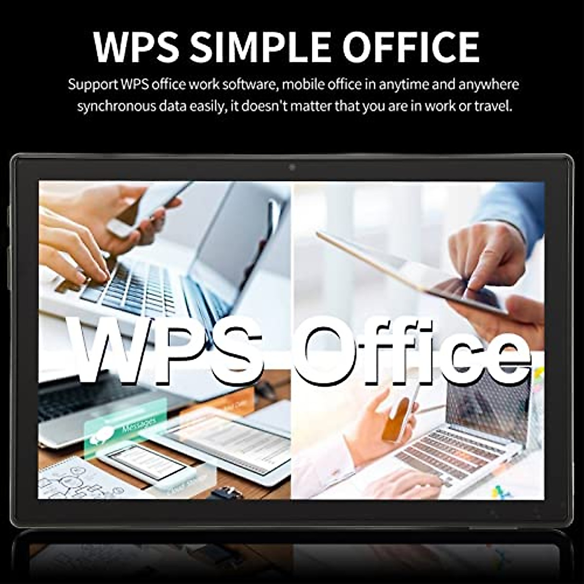 HD Tablet, 10in 1920x1200IPS Display Tablet PC Double Anti Light 2.4G 5G WiFi 6GB 128GB Front 800W Rear 2000W Octa Core 4G Calling Tablet for 12 100 to 240V Green (UK Plug)