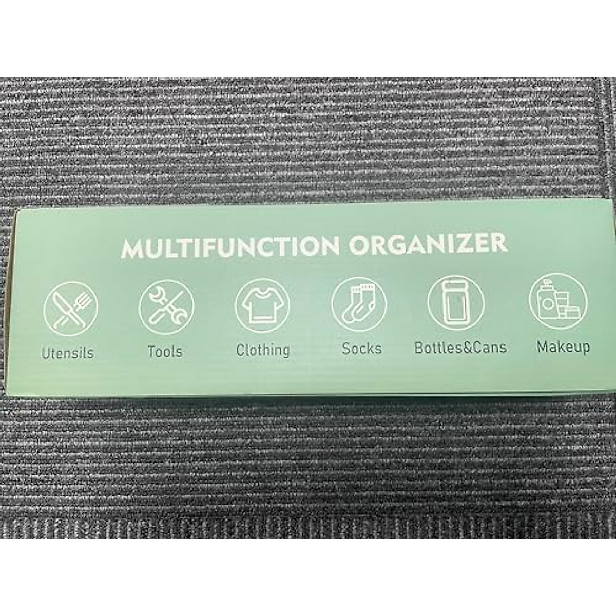 FUNIZE Adjustable Drawer Dividers, 4'' High Expandable Drawer Organizers for Clothes, 3 Pack 12.6-22.8'' Drawer Separators for Kitchen/Bedroom/Office/Bathroom Organization and Storage-Clear