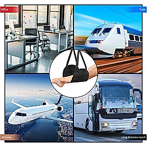 Airplane Footrest, Airplane Travel Foot Rest, Portable Travel Foot Hammock, Airplane Travel Accessories, Adjustable Flying Foot Rest for Airplane Travel, for Long Flight Bus Train Office Home