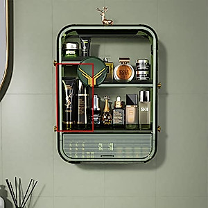 Hokyzam Bathroom Shelves, Bathroom Cabinet Wall Mounted, Wall Floating Shelves Organizer Transparent Multi-Function Floating Rack for Bathroom Bedroom Living Room Halloween Decorations Shelf