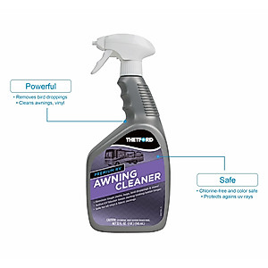 Thetford Premium RV Awning Cleaner for RV or Home Awnings 32 oz - Thetford 32518