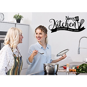 Personalized Metal Sign for Kitchen, Nana's Kitchen Sign, Mom's Kitchen Sign, Kitchen Wall Decor, Custom Kitchen Signs, Personalized Kitchen Gifts, Nana Mothers Day Gift, Kitchen Metal Wall Art