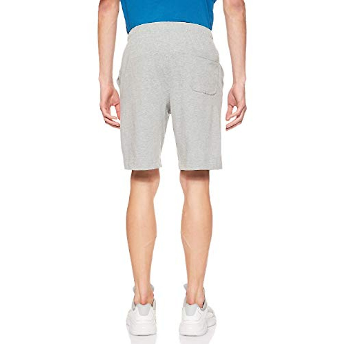 Nike Men's Sportswear Club Short Jersey, Dark Grey Heather/White, Medium