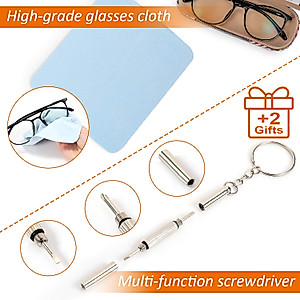 Eyeglass Straps, Premium Nylon Adjustable Eyewear Retainers, Anti-slip Eyeglass Lanyard, Sport Unisex Sunglass Eyeglass Chains for Men and Women's