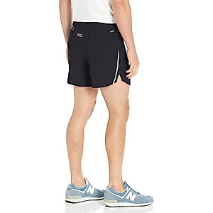 New Balance Men's Impact Run 5 Inch Short 22, Black, X-Large