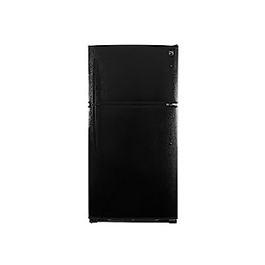 Kenmore Top-Freezer Refrigerator with Ice Maker and 21 Cubic Ft. Total Capacity, Black
