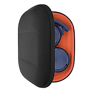 Geekria Shield Headphones Case Compatible with JBL Tune 510BT, Tune 660 BTNC, Tune 560BT, Tune 500BT, Live 460NC, E45BT Case, Replacement Hard Shell Travel Carrying Bag with Cable Storage (Black)
