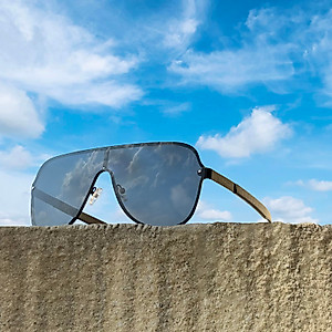 MAXJULI Polarized Sunglasses for Men and Women with Big Heads UV400 Protection Sun Glasses Ideal for Driving Golf fit XXL(Matte Black/Gray)