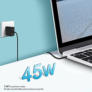 Charger Fit for Samsung Laptop Charger - (Compatible with Type-C)(UL Safety Certified Products)