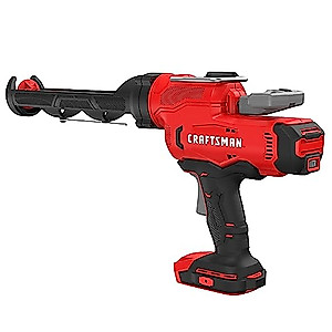 CRAFTSMAN V20 Caulk Gun, No Drip, Cordless, with anti-drip and variable speed, Tool Only (CMCE600B)