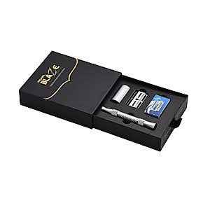 Pearl Shaving Blaze Double Edge Safety Razor for Men - Reusable Metal Razor Made with CNC process | Premium Shaving Razors| Men's Safety Shaving Razor Kit for Valentine's day Gift