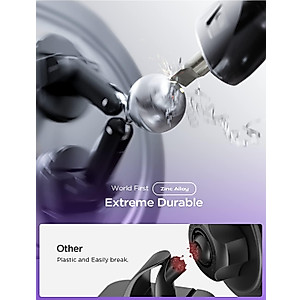 LISEN 2 Pack Magnetic Phone Holder for car Magnet car Mount for Cell Phone 10X Strong Magnets 360° Rotation Phone Holder for car Dashboard Mount fit for iPhone Samsung Google All Smartphones