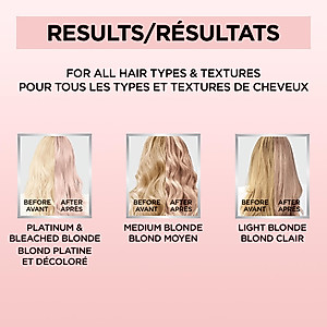 L'Oreal Paris Le Color Gloss One Step In-Shower Toning Hair Gloss, Neutralizes Brass, Conditions & Boosts Shine, Blush Blonde, 4 fl oz