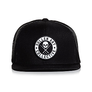 Sullen Badge of Honor BOH Mesh Back Snapback Tattoo Lifestyle Hat - Black