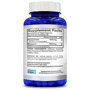 Healing Awakening Hesperidin Plus 1000mg Per Serving (180 Vegetarian Capsules)