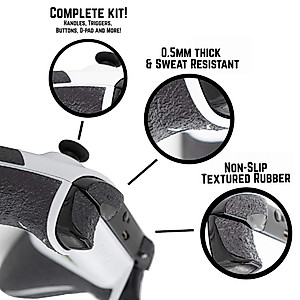 Dragon Grips Xbox One Controller Grips | Rubber Grip Wrap Skins | Xbox One Controller Accessories with Hexagon Decal Sticker Set of 57 Pieces 1/2" for Phone, Mouse, Keyboard Gaming Grip Stickers