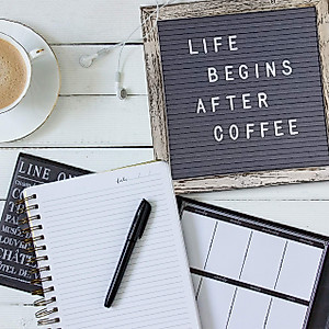 Felt Letter Board with Letters Numbers Pre Cut 10x10 Inch, First Day Of School Board Classroom Decor, Changeable Farmhouse Decor, Baby Announcement Sign Baby Board Message Wifi Password Sign