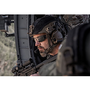 Gatorz Eyewear Specter Sunglasses - Black Aluminum Frame with Blackout Logo Smoked Digitally Optimized Polarized Lens